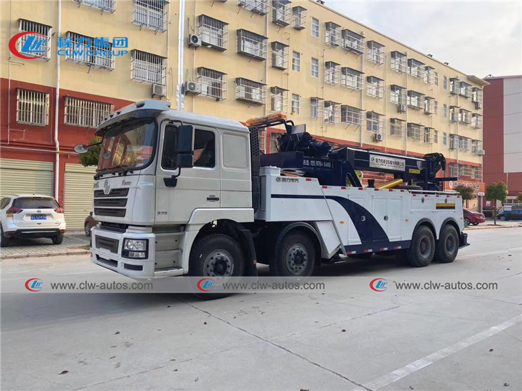 Camión de auxilio resistente Tow Truck de Shacman 8X4 30T
